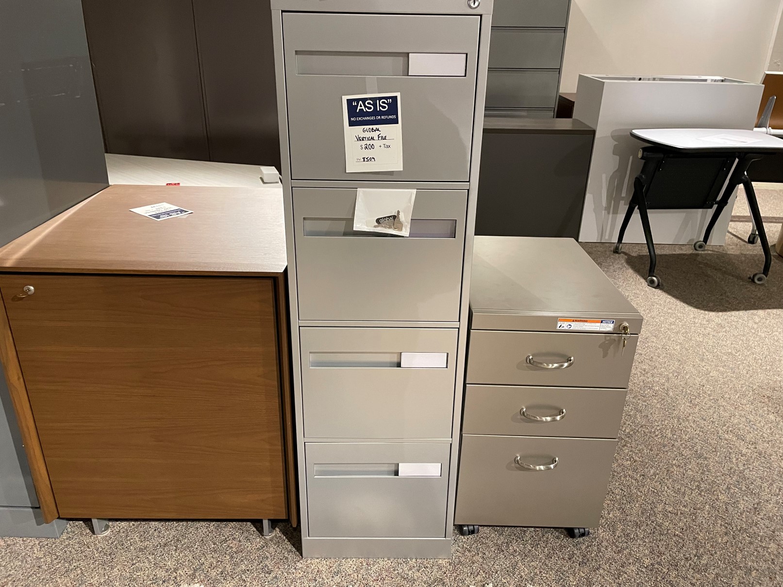Global 4 drawer lateral file - Ohio Desk